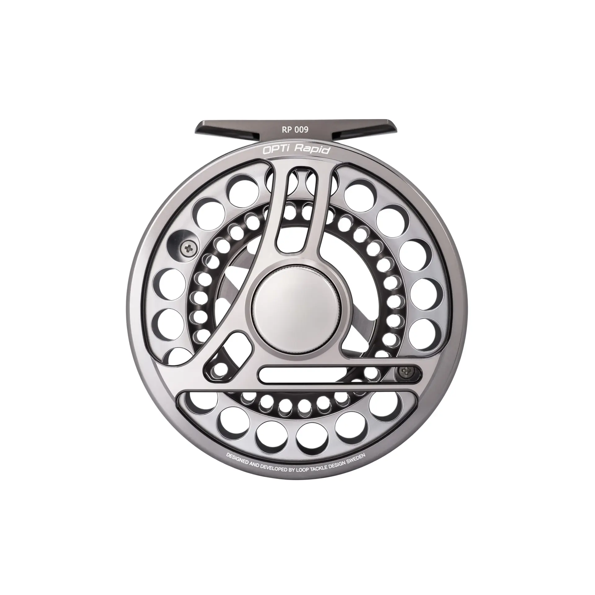 Opti reel #6 opti rapid, Mist Silver, Left | Loop | Fly Spirits | Fly ...